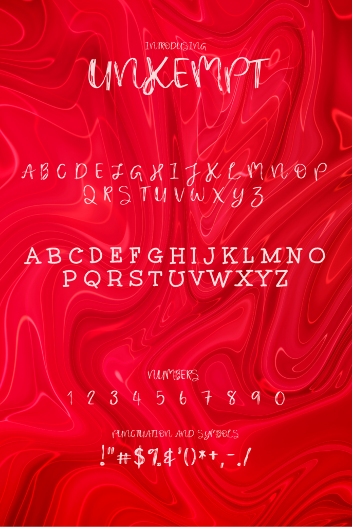 Unkempt Font – MasterBundles