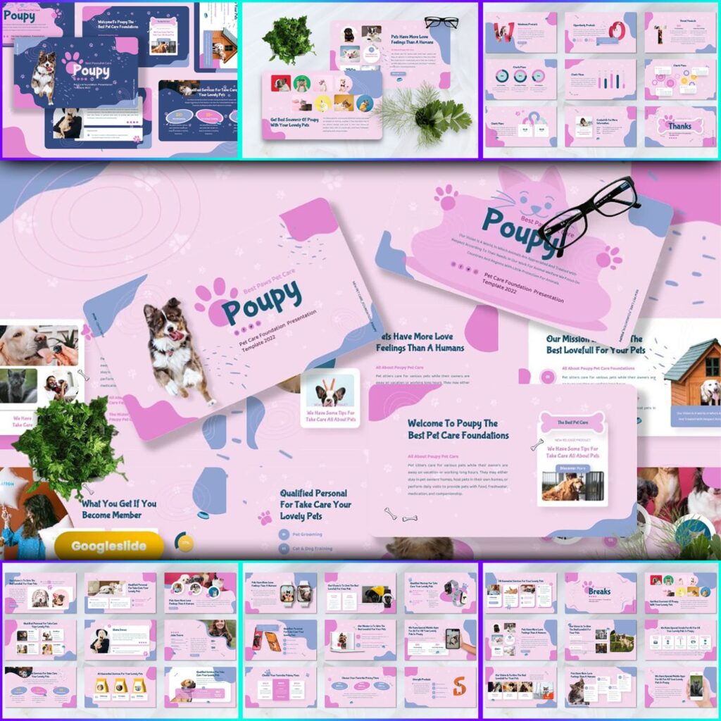 Poupy - Pet Care Google Slide – MasterBundles