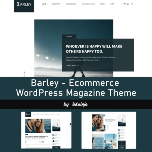 Barley - Ecommerce WordPress Magazine Theme – MasterBundles