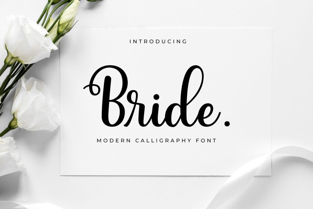 Bride Font – MasterBundles