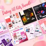 Purple Dating App UI Design – MasterBundles