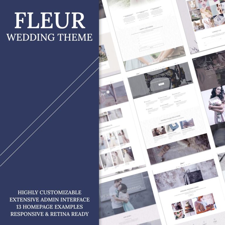 Fleur - Wedding Theme – MasterBundles