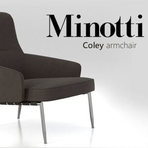 Minotti Coley Armchair – MasterBundles