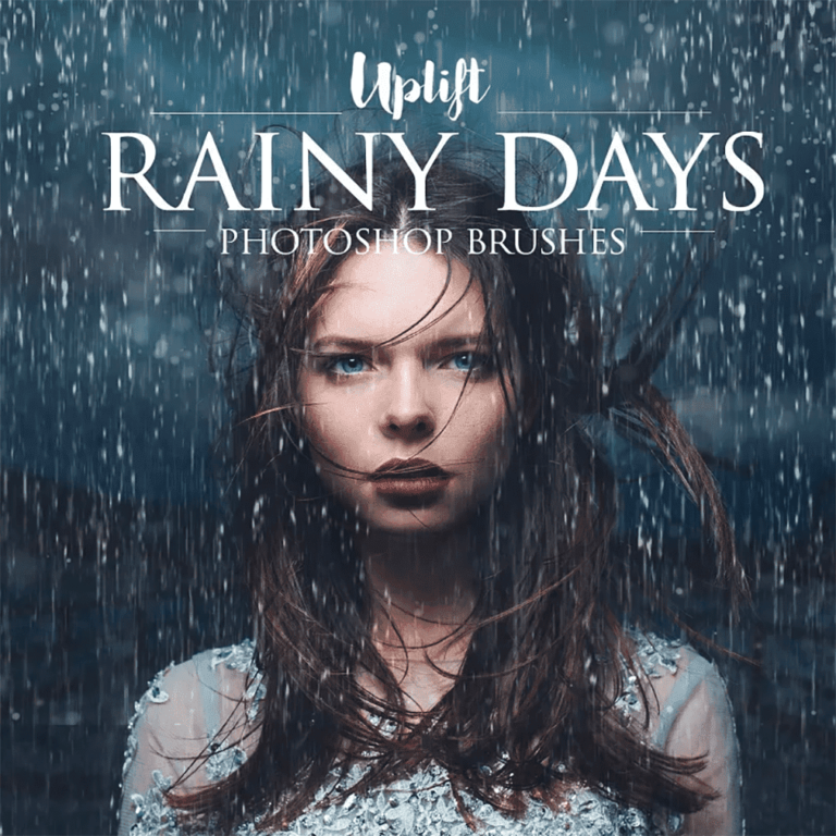 NEW! 30 Rain Brushes for Photoshop – MasterBundles