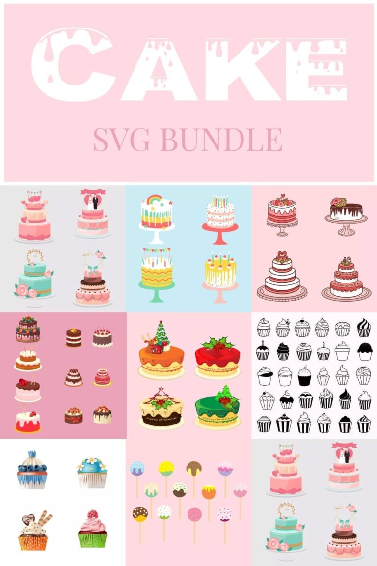 Cake SVG Bundle – MasterBundles