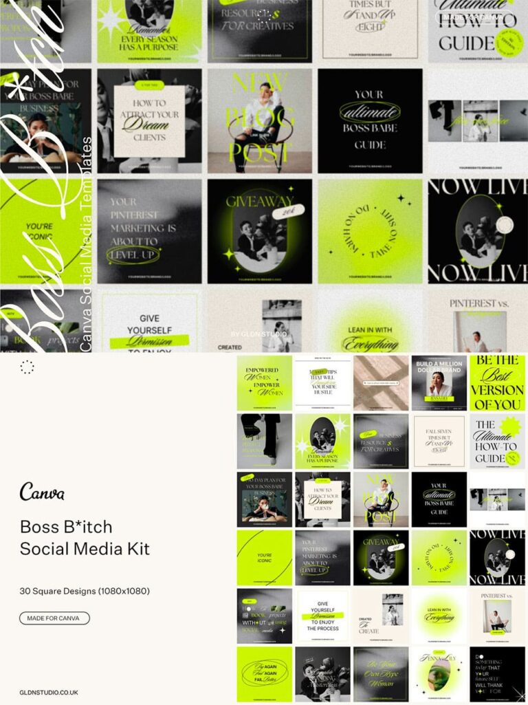 Canva Social Media Templates – MasterBundles