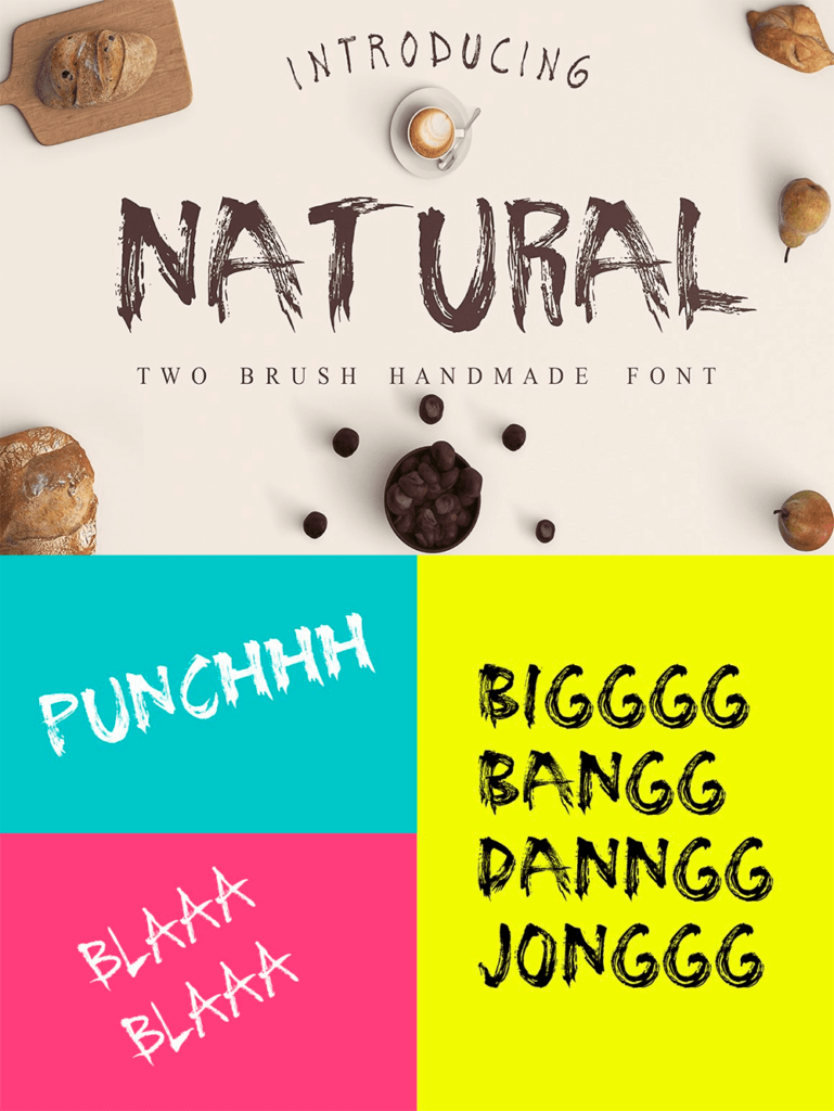 Natural 2 Fonts – MasterBundles