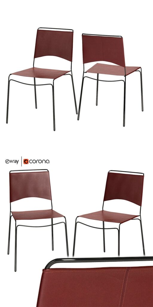 Trace Leather Chair – MasterBundles