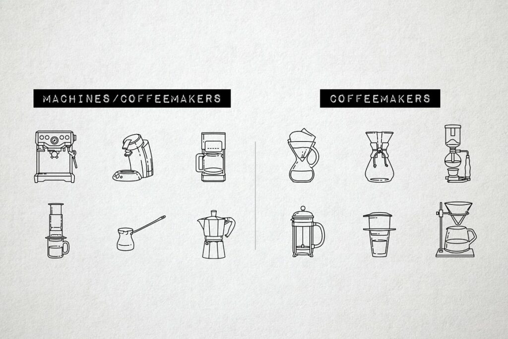 50 Coffee Icons Set - Graphics – MasterBundles