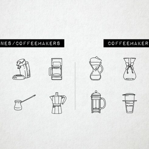 50 Coffee Icons Set - Graphics – MasterBundles