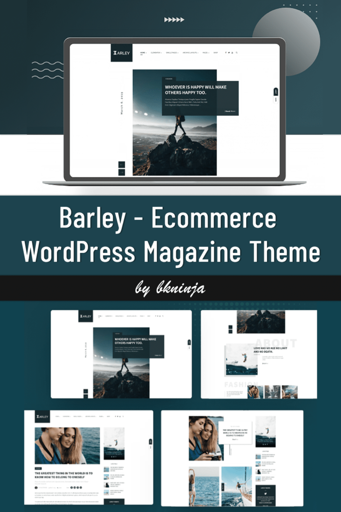 Barley - Ecommerce WordPress Magazine Theme – MasterBundles