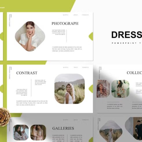 Dress Up Powerpoint Template – MasterBundles