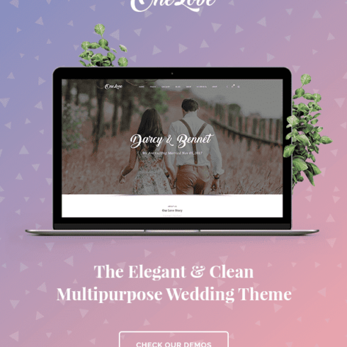 OneLove - The Elegant & Clean Multipurpose Wedding WordPress Theme | Master Bundles