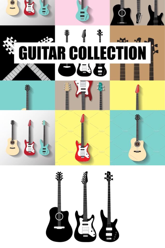 Vector Guitars Set – MasterBundles