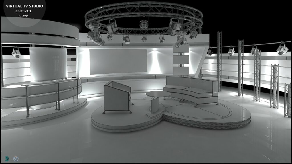 Virtual TV Studio Chat Set 1 – MasterBundles