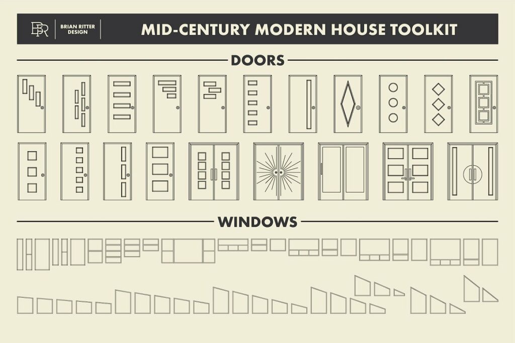 Mid-Century Modern House Toolkit – MasterBundles