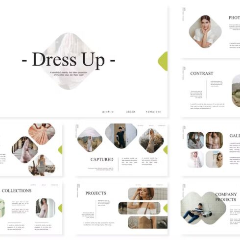 Dress Up Powerpoint Template – MasterBundles
