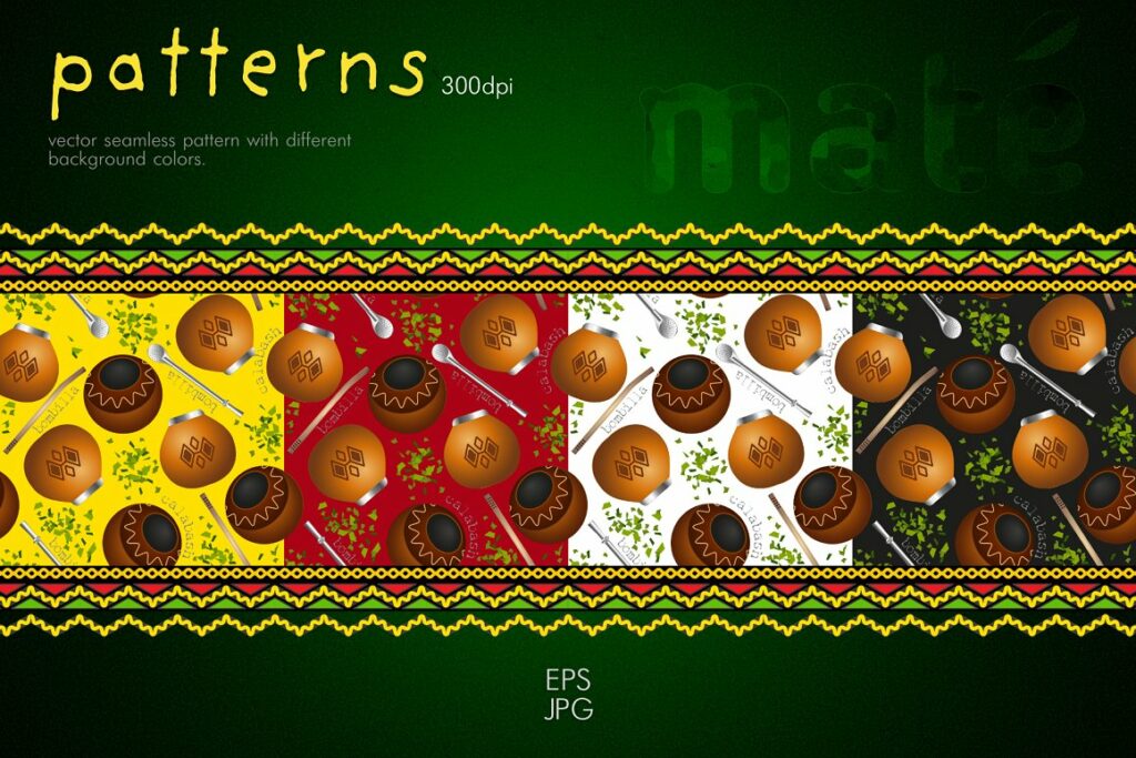 Mate. Objects, Brushes, Patterns. – MasterBundles
