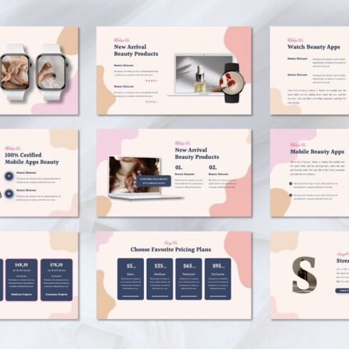 Mayvel - Skincare Keynote Template – MasterBundles
