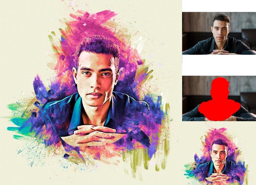 Paint Photoshop Action – MasterBundles