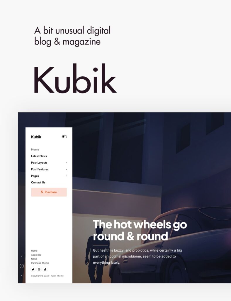 Kubik - An Unusual Digital Blog & Magazine – MasterBundles