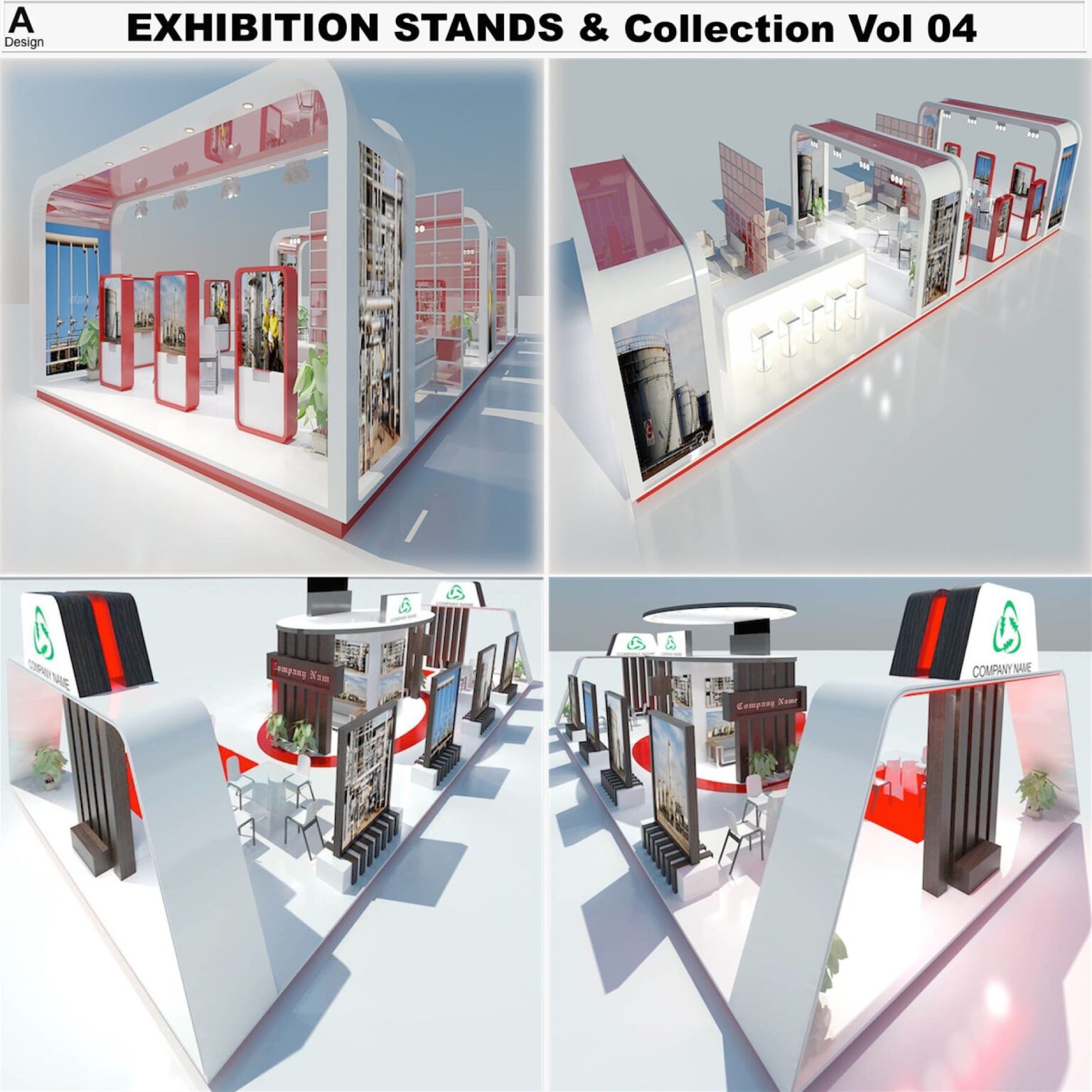 Exhibition Stands Collection 4 – MasterBundles