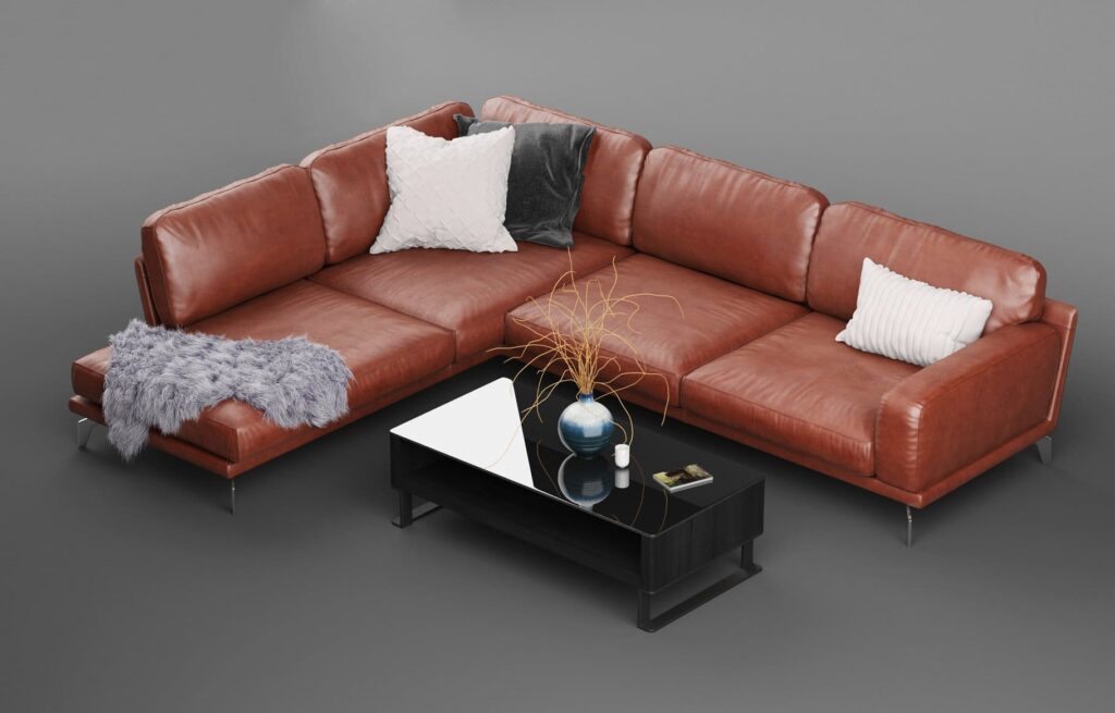 Peruna Leather Modular Sectional SOF – MasterBundles