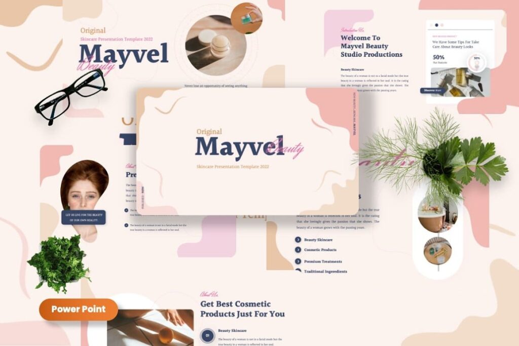 Mayvel - Skincare Powerpoint – MasterBundles