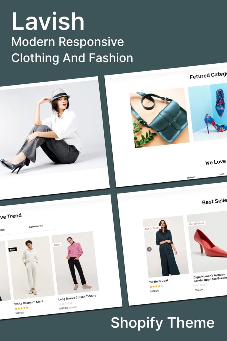 Lavish – Modern Responsive Clothing and Fashion Shopify Theme – MasterBundles