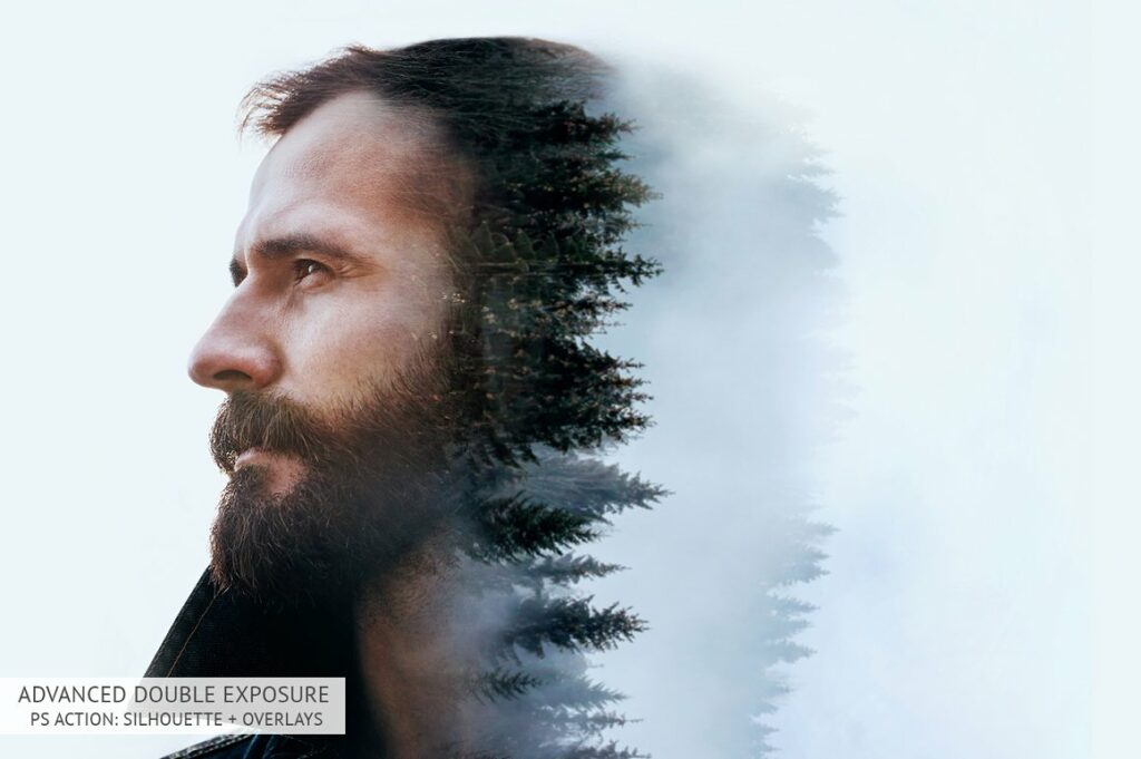 Advanced Double Exposure Ps Action – MasterBundles