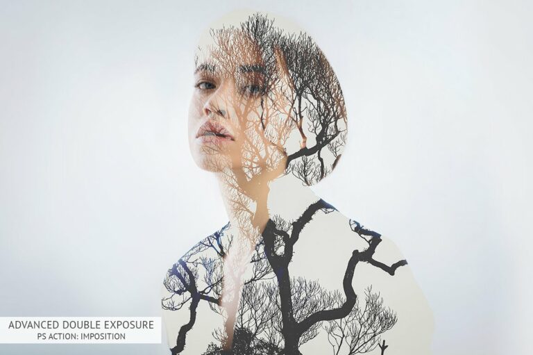 Advanced Double Exposure Ps Action – MasterBundles