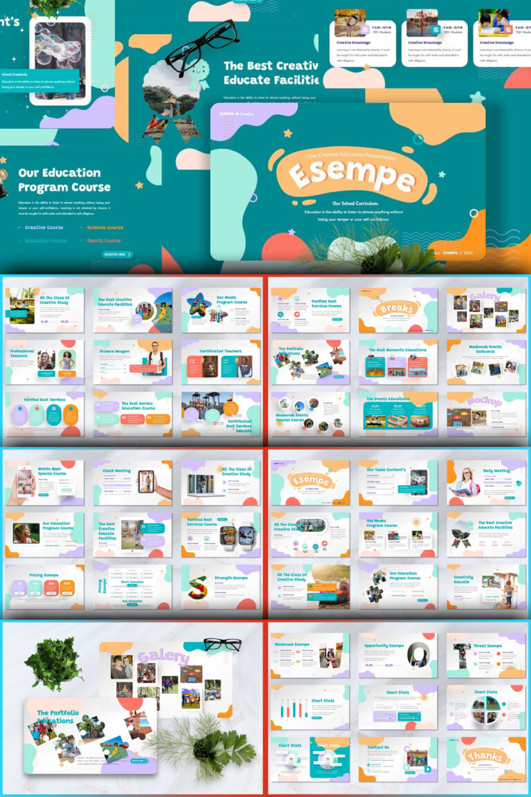 Esempe Education Creative Google Slide – MasterBundles