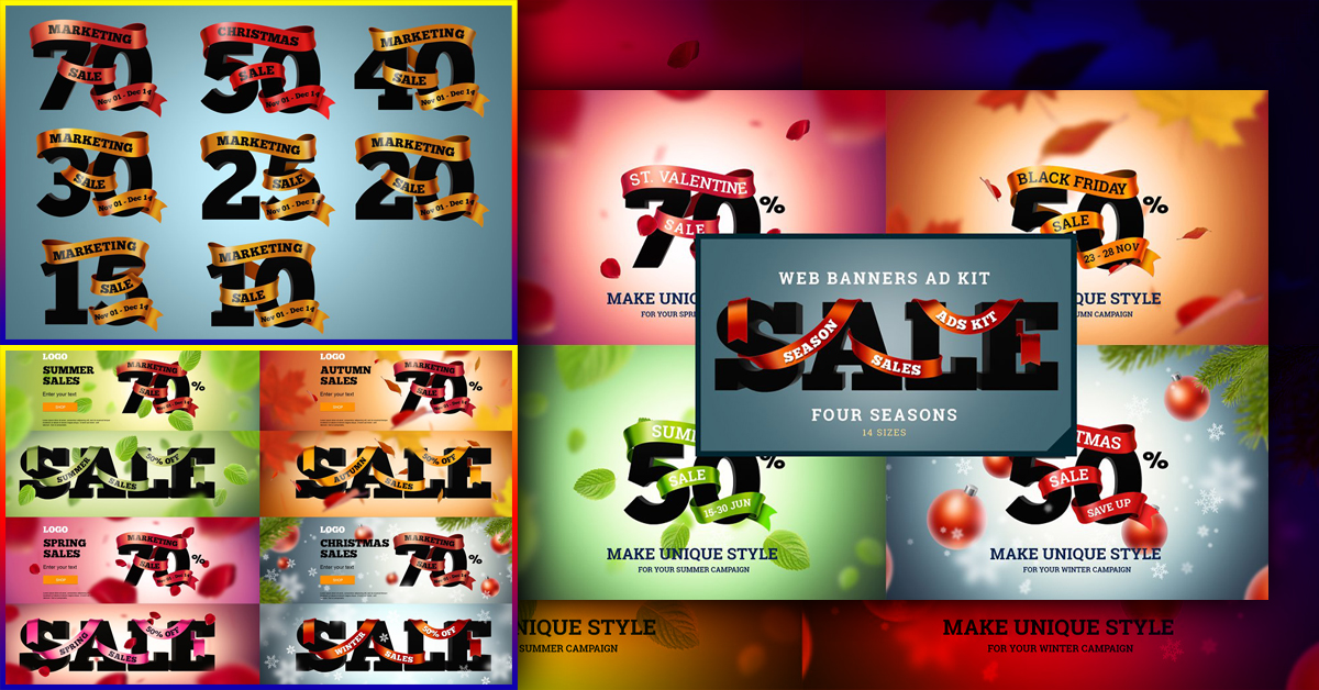 Season Sales Ads Kit – MasterBundles