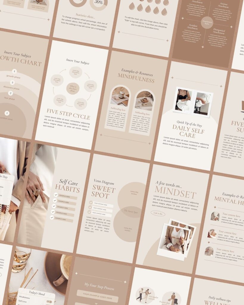 Instagram Coach 4in1 Bundle CANVA – MasterBundles