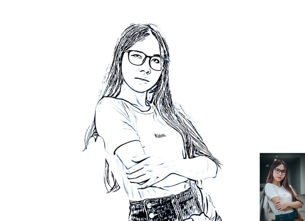 Vector Art Photoshop Action – MasterBundles