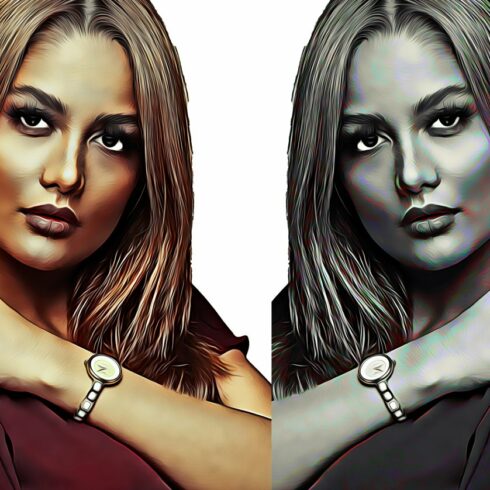 Posterize Effect Photoshop Action – MasterBundles