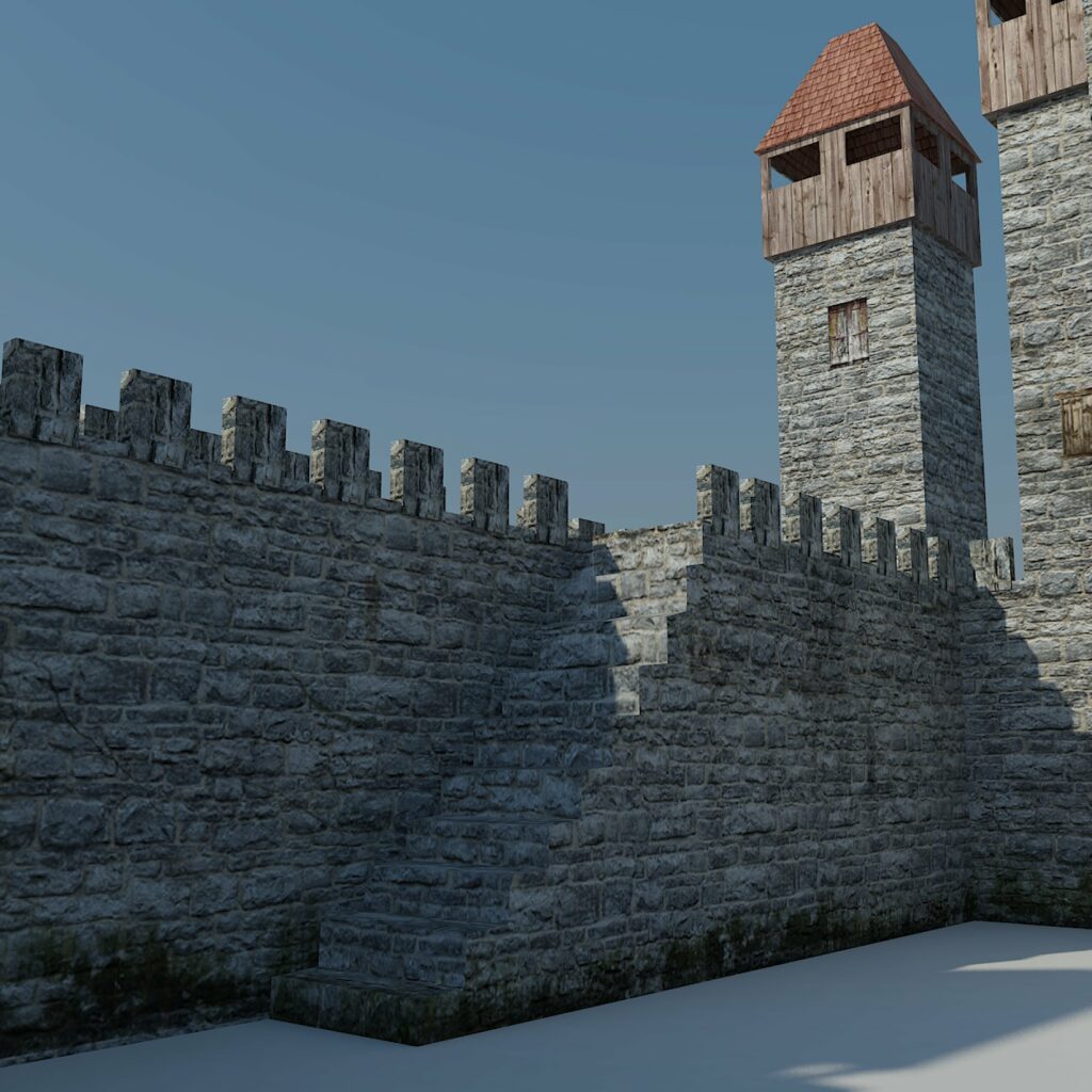 Low Poly Castle – MasterBundles