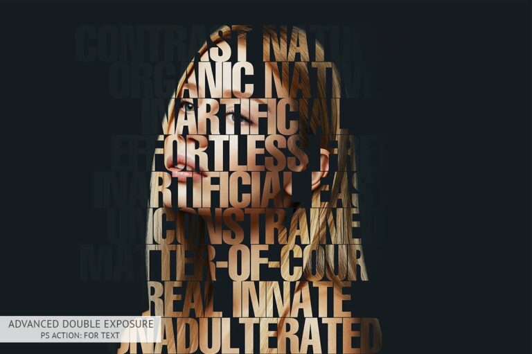 Advanced Double Exposure Ps Action – MasterBundles