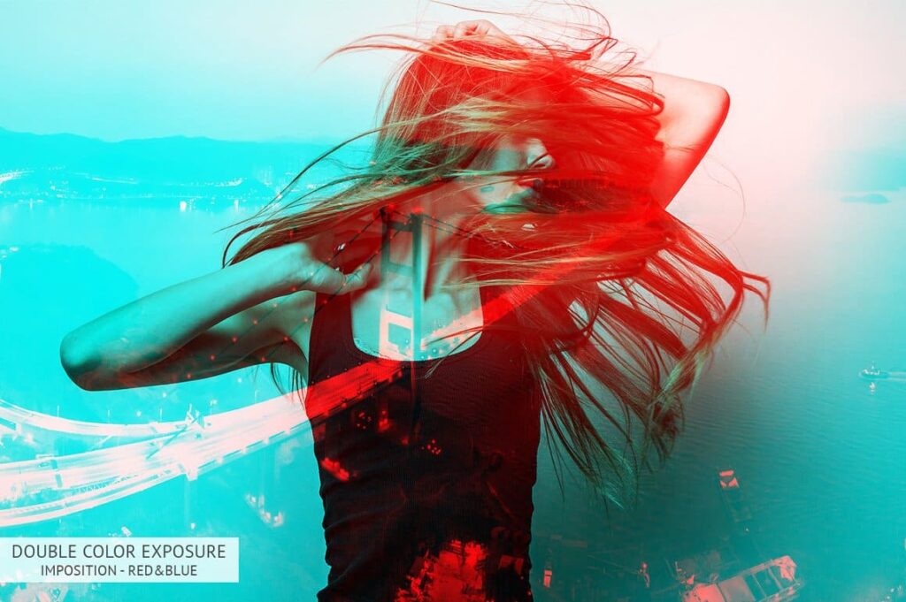 Color Double Exposure PS Actions – MasterBundles