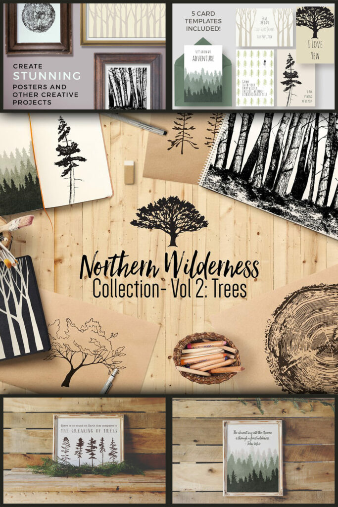 Northern Wilderness Collection: Tree – MasterBundles
