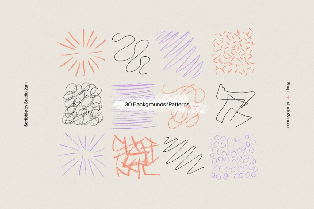 Scribble - 500+ Lines, Shapes and More – MasterBundles