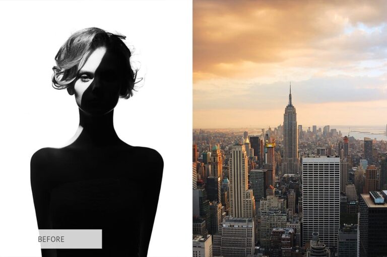 Color Double Exposure PS Actions – MasterBundles