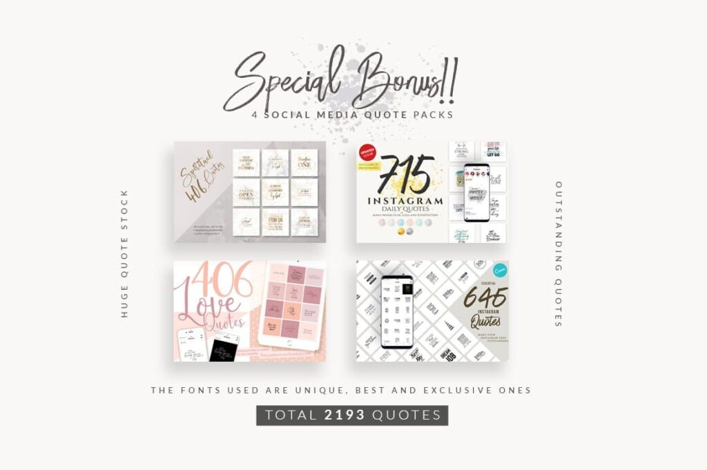 5800 Instagram Editable Quotes CANVA – MasterBundles