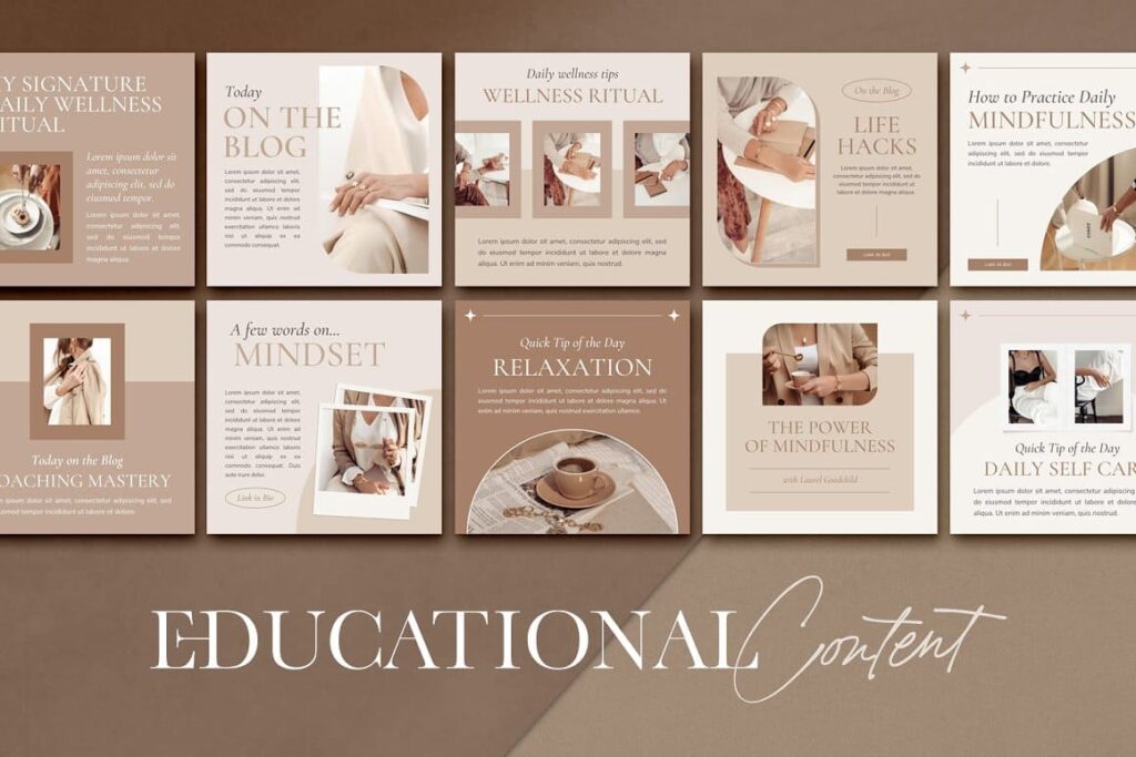 Instagram Coach 4in1 Bundle CANVA – MasterBundles