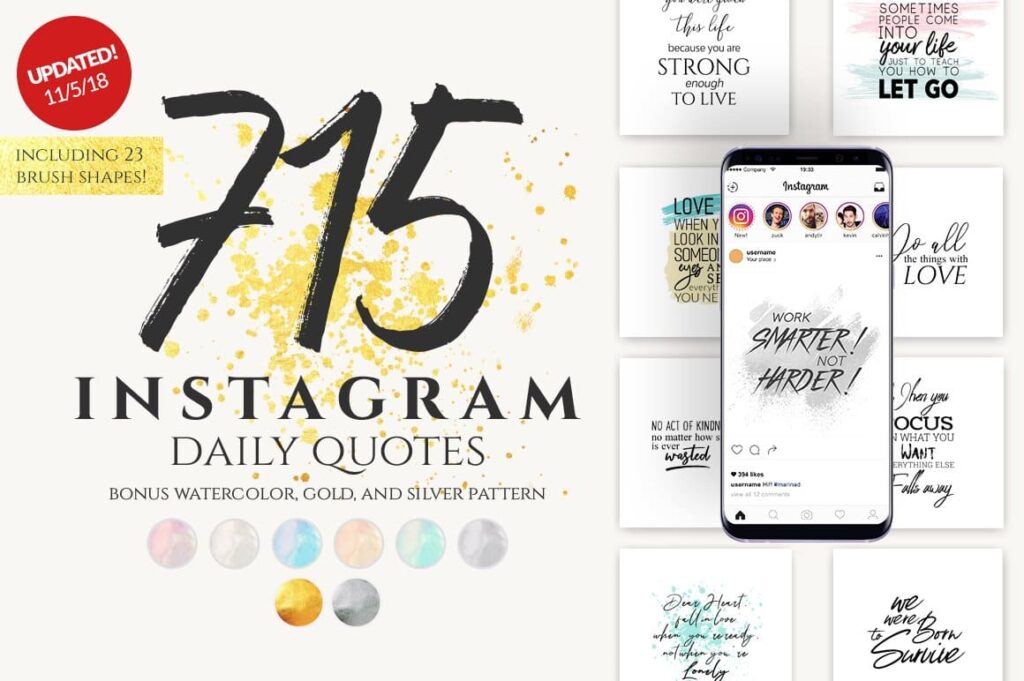 5800 Instagram Editable Quotes CANVA – MasterBundles