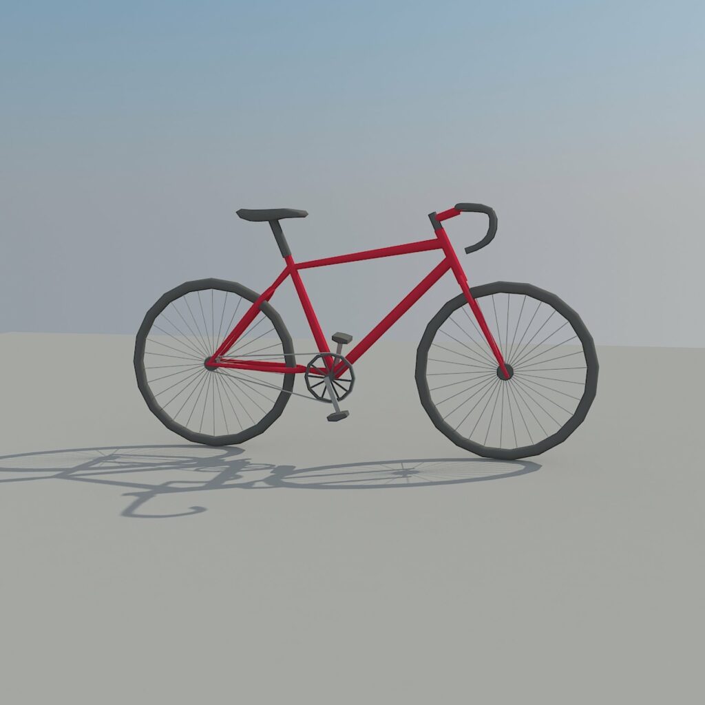 Low Poly Bike – MasterBundles
