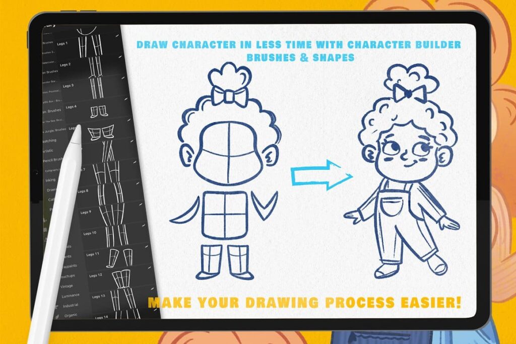 Character Builder - Drawing Toolkit – MasterBundles