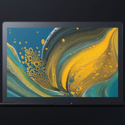 Viscosity: Fluid Acrylic Textures | MasterBundles