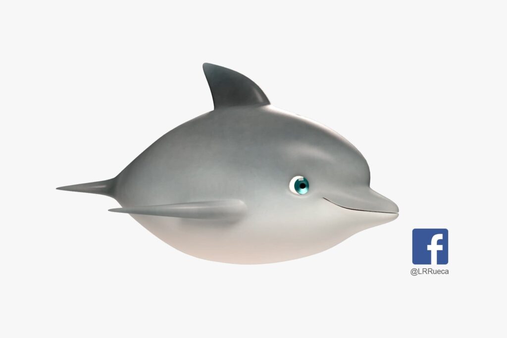 3D Dolphin – MasterBundles