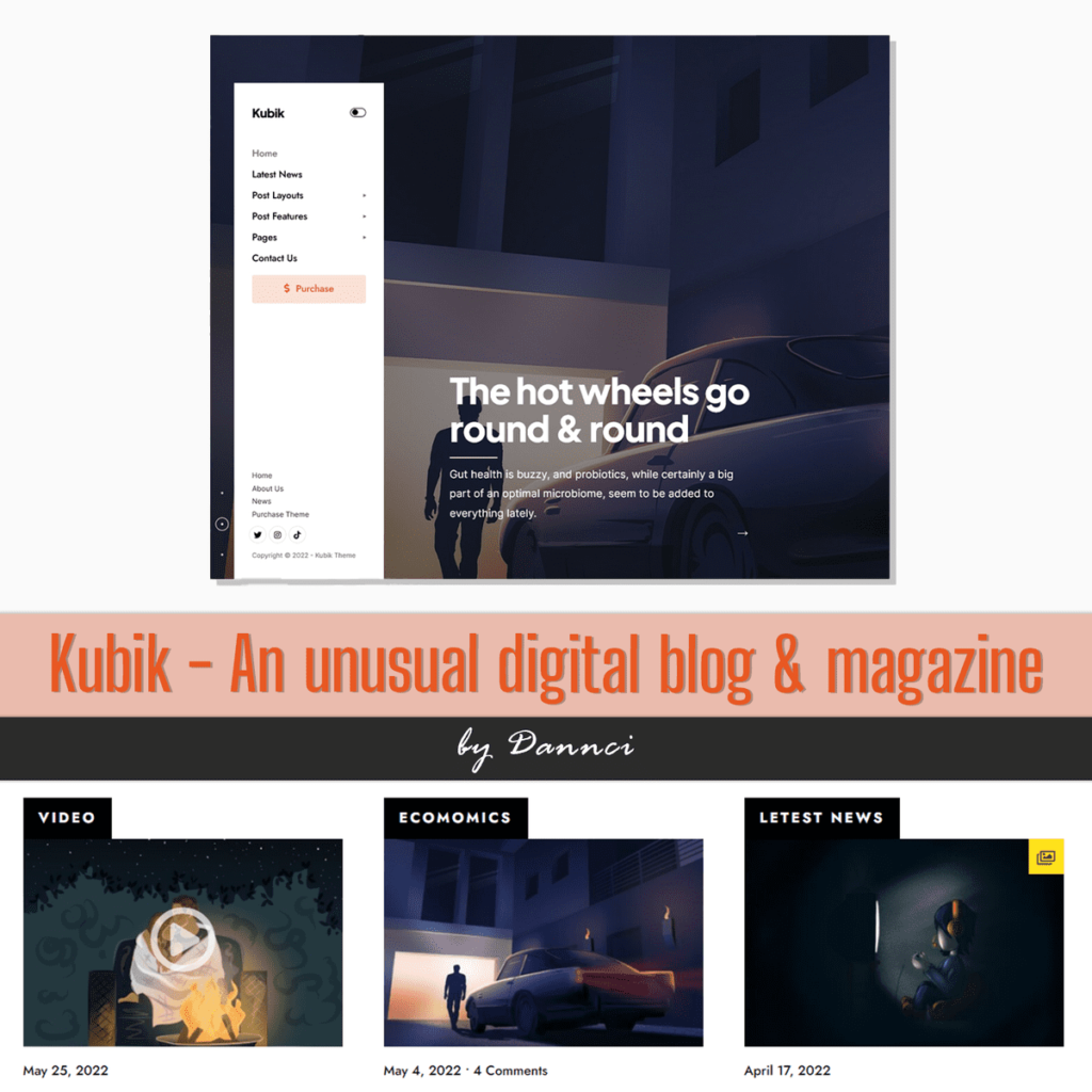 Kubik - An Unusual Digital Blog & Magazine – MasterBundles